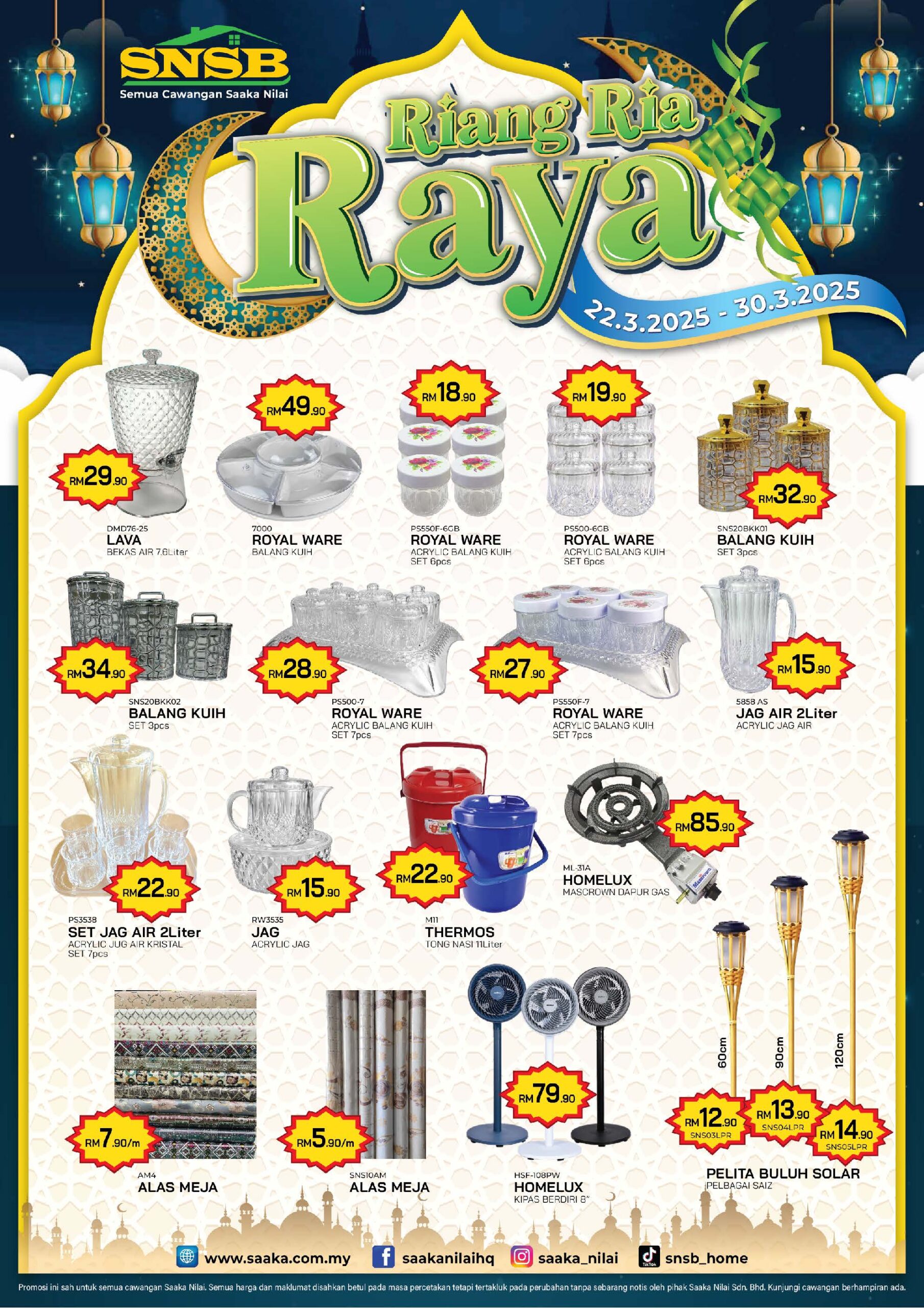 Pengedar peralatan rumah dan peniaga - Saaka Nilai